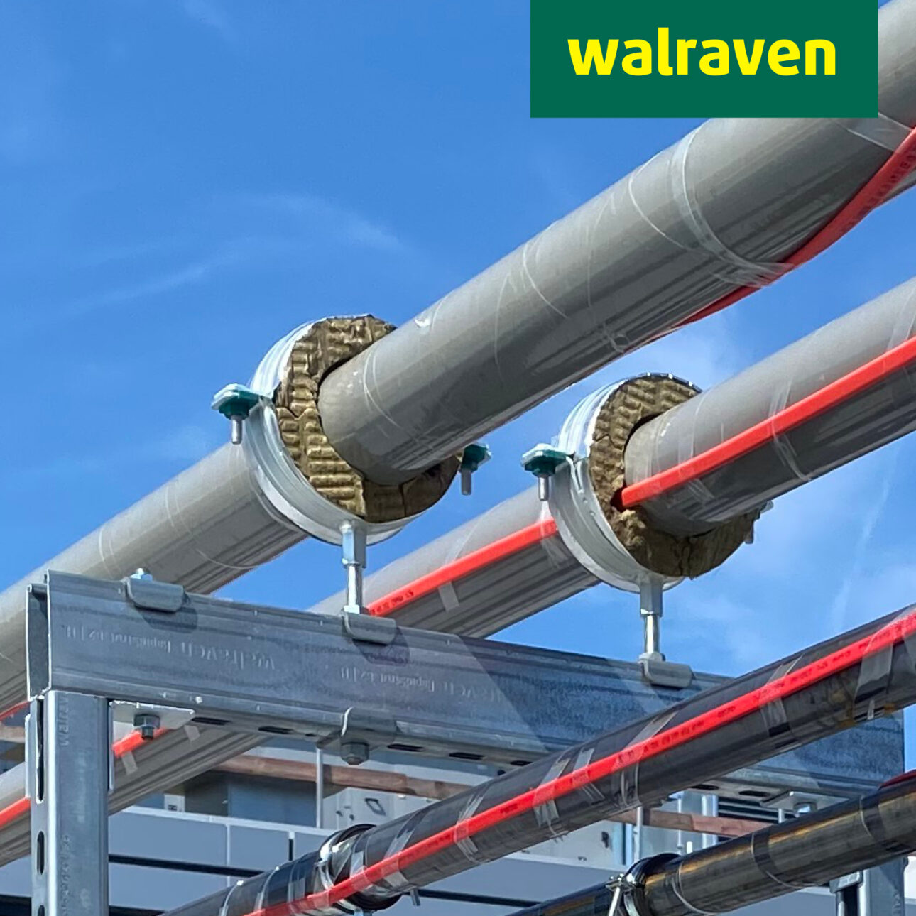 Kälterohrbefestigung: Dämmstärken - Walraven