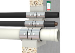 Fire sealing pipe penetrations - Walraven