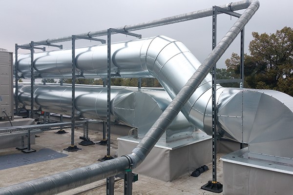 Roof plant support systems for flat and pitched roofs
