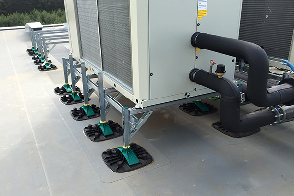 Rooftop support systems and mounting feet from Walraven