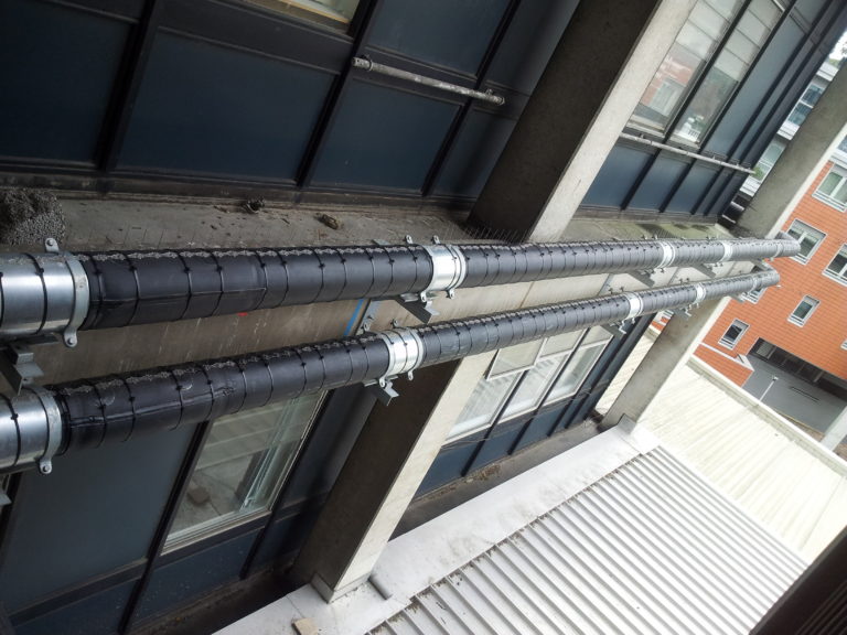 Pipe clamps installation examples - Walraven