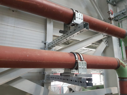 Pipe clamps installation examples - Walraven