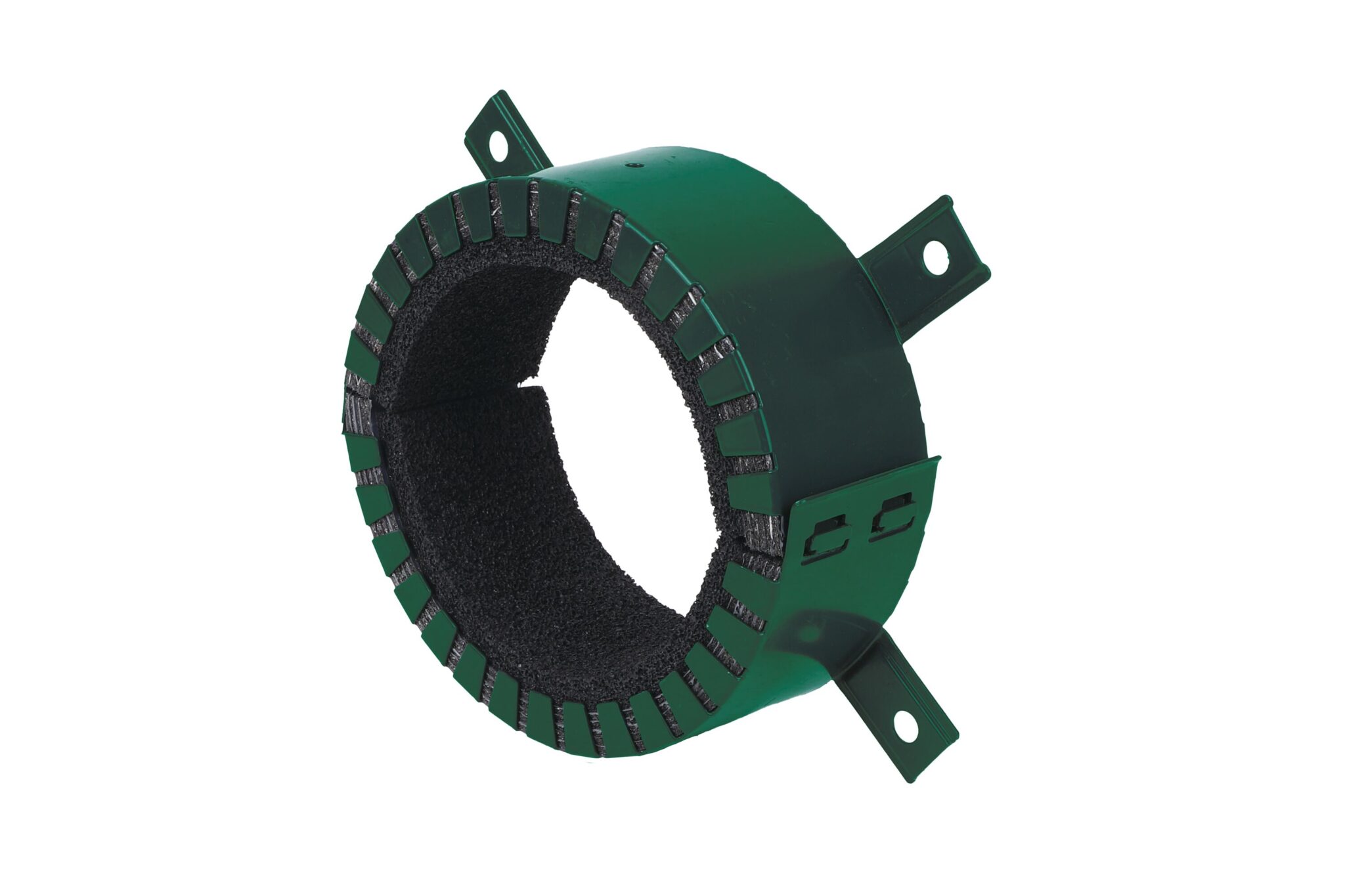 New 2-part fire collar for u/u plastic pipes