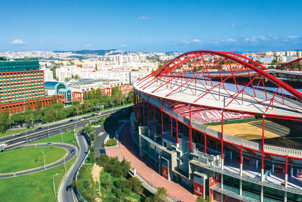 Upgrading the pipe system of the Benfica Stadium - Walraven International