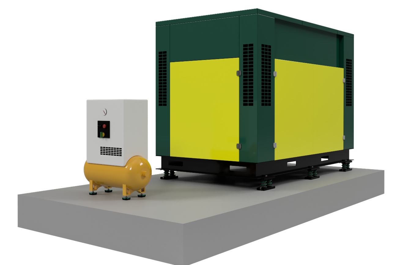 How to choose suitable vibration isolators for compressors? - Walraven ...