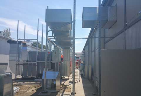 Walraven project support offers rooftop solution within a confined space