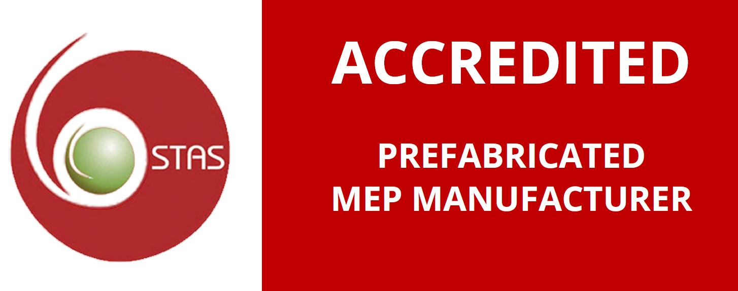 Modular and prefabricated MEP Systems - Walraven Singapore