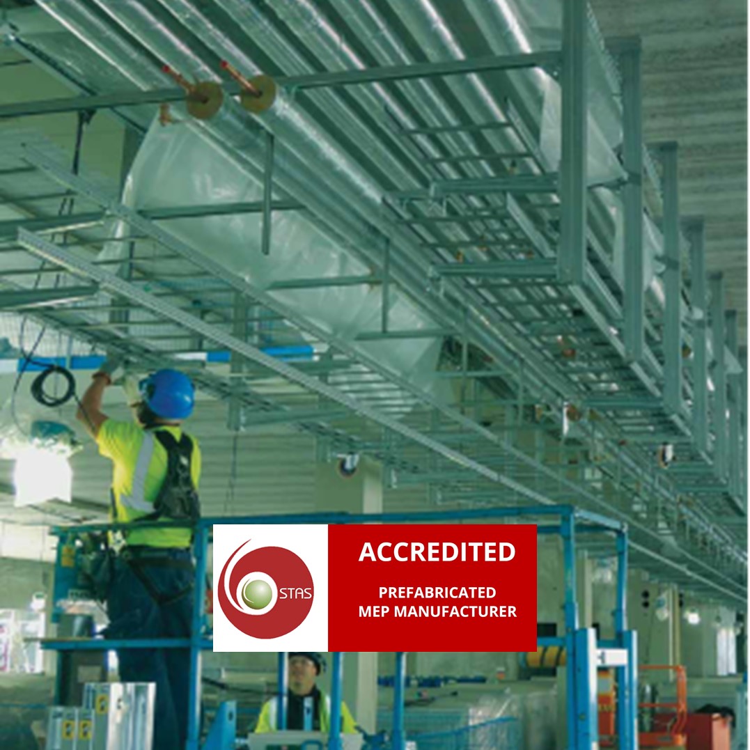 Modular and prefabricated MEP Systems - Walraven Singapore