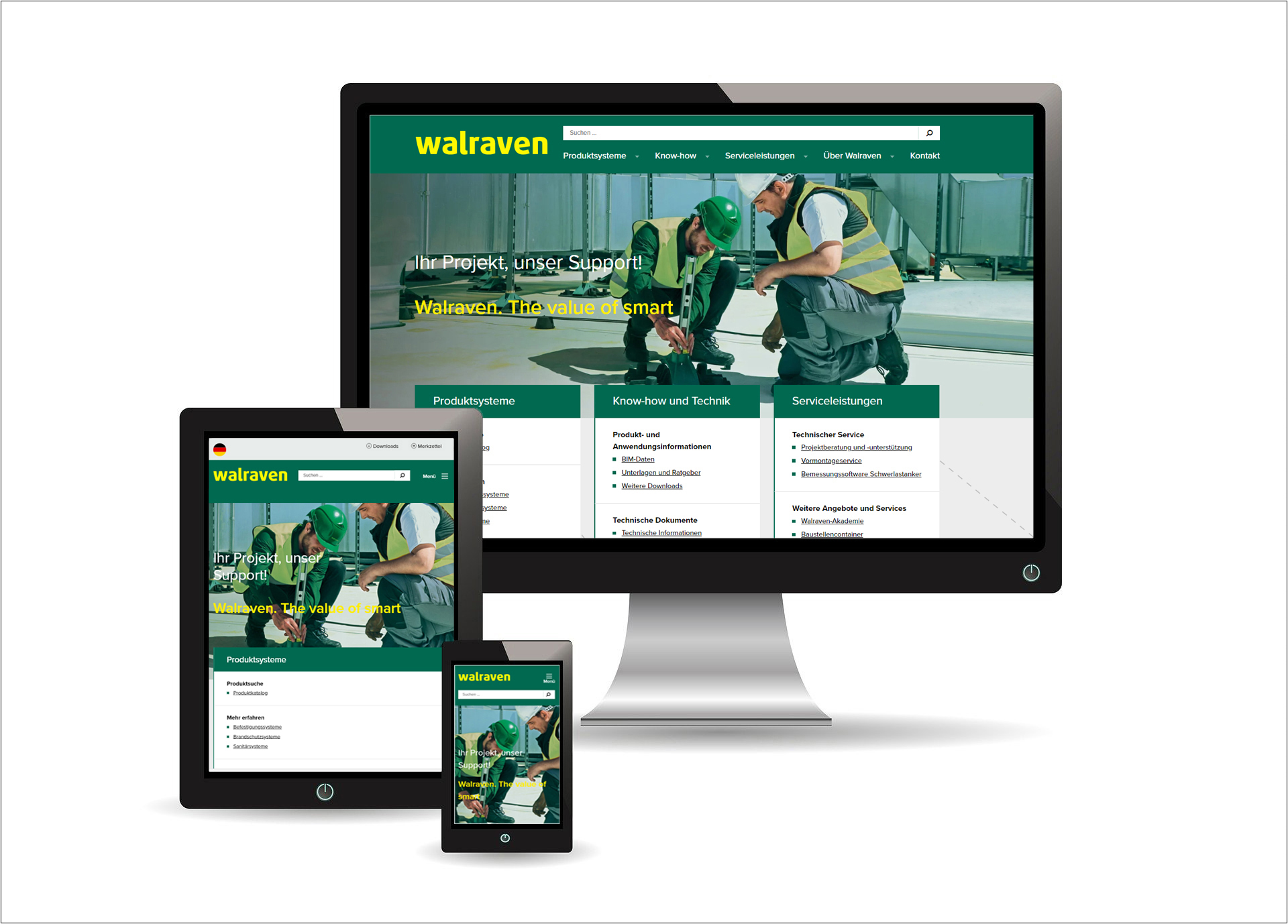 Neue Walraven-Webseite - Walraven Deutschland